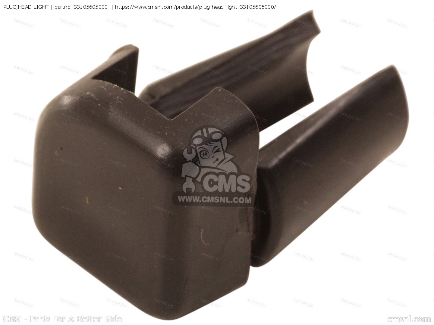 33105605000: PLUG,HEAD LIGHT Honda - buy the 33105-605-000 at CMSNL