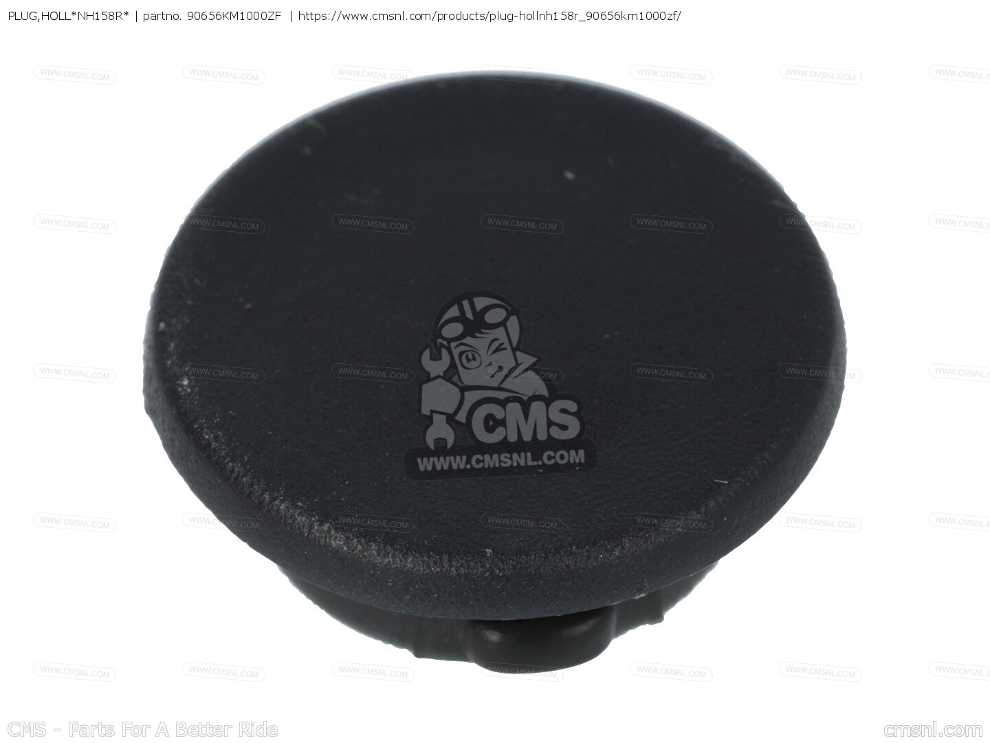 90656KM1000ZF: PLUG,HOLL*NH158R* Honda - buy the 90656-KM1-000ZF at CMSNL