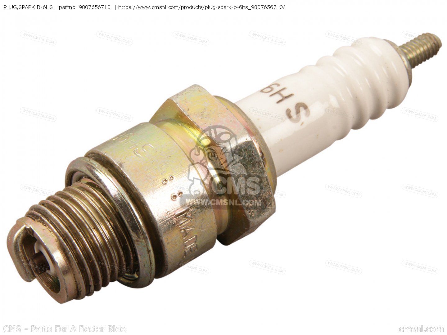 9807656710: Plug,spark B-6hs Honda - buy the 98076-56710 at CMSNL