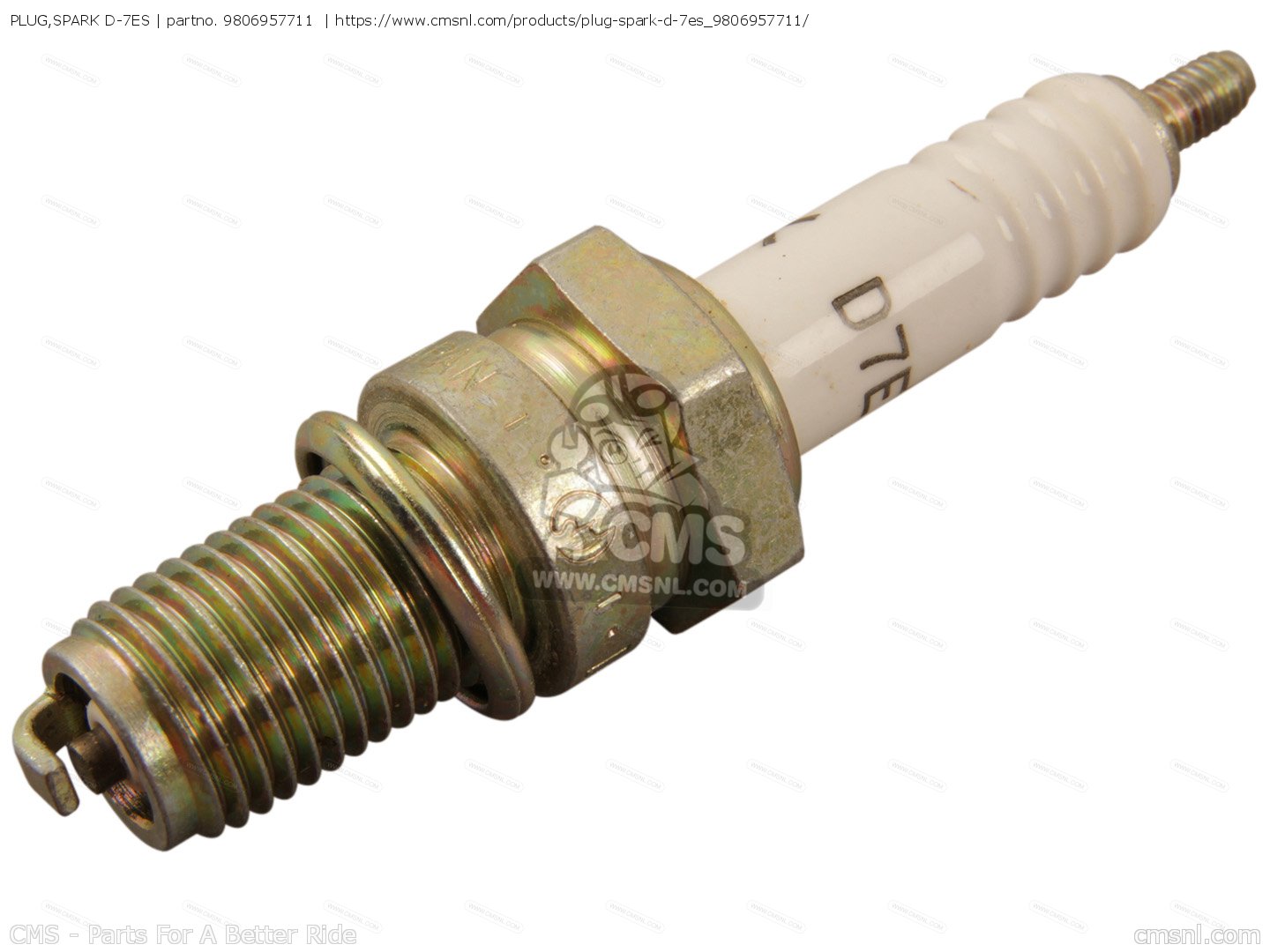 PLUG,SPARK D-7ES for Honda - order at CMSNL
