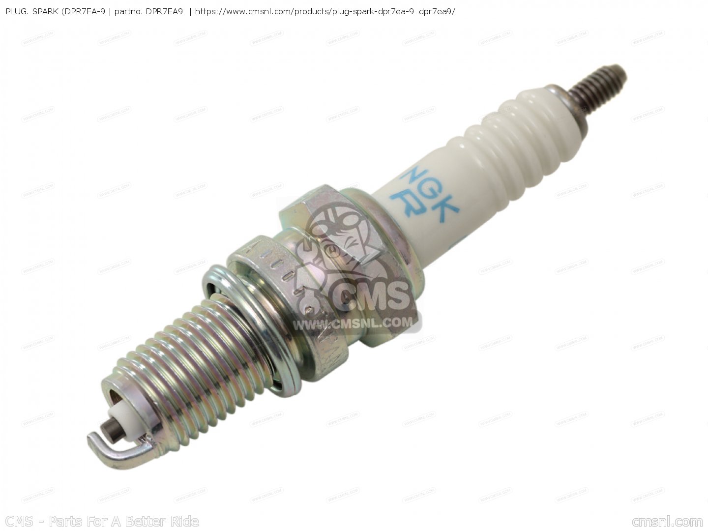 DPR7EA9: Plug, Spark (dpr7ea-9) Yamaha - buy the DPR7EA9 at CMSNL