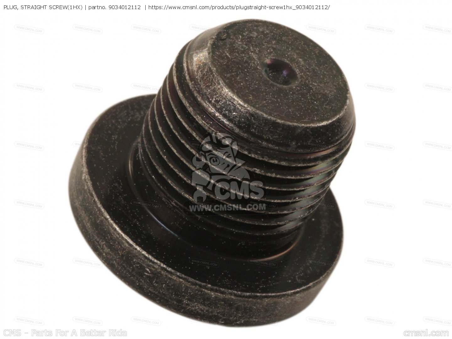 PLUG, STRAIGHT SCREW(1HX) for WR400F 1998 (W) USA ENGLAND - order at CMSNL