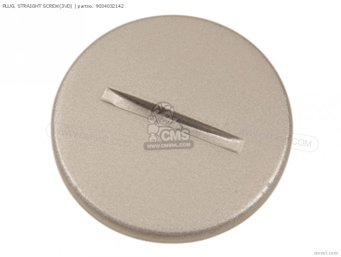 9034032142: Plug, Straight Screw(3vd) Yamaha - buy the 90340-32142 at CMSNL