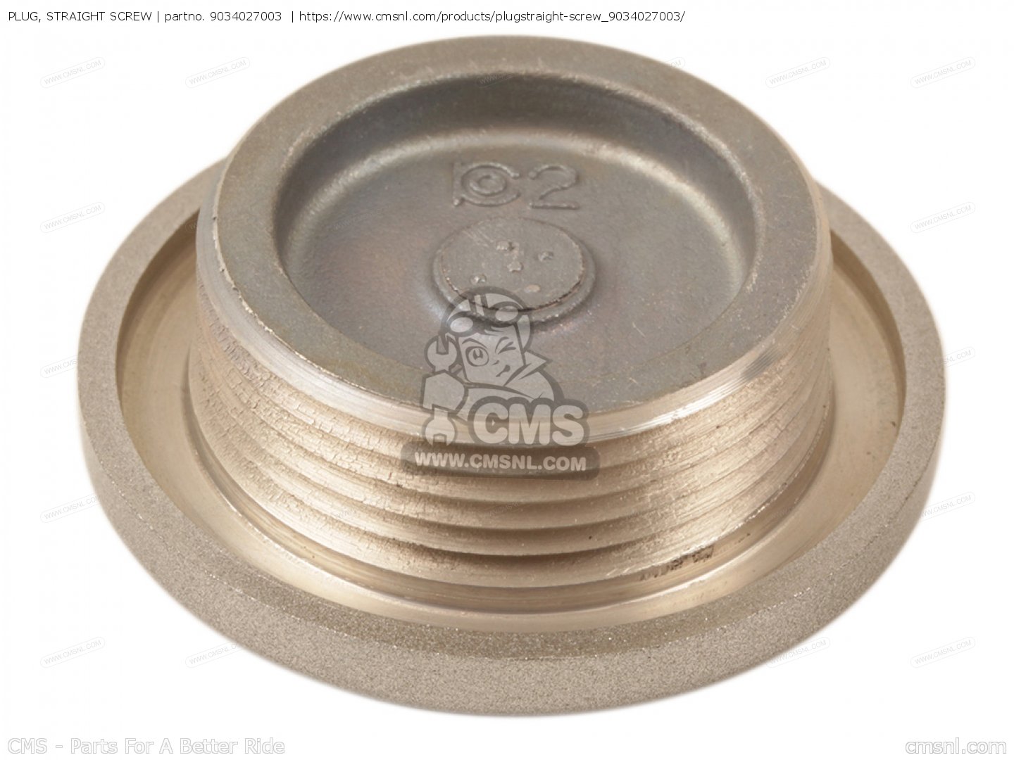 PLUG, STRAIGHT SCREW for YZ450F 2008 2S2C EUROPE 1G2S2-100E1 - order at ...