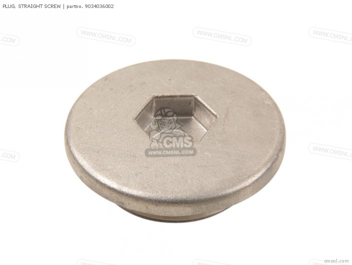 9034036002: Plug, Straight Screw Yamaha - buy the 90340-36002-00 at CMSNL