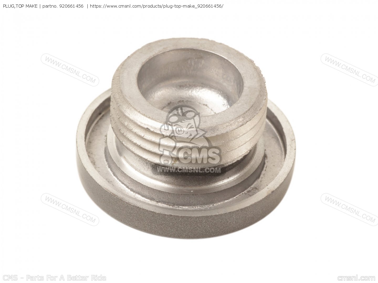 920661456: Plug,top Make Kawasaki - buy the 92066-1456 at CMSNL