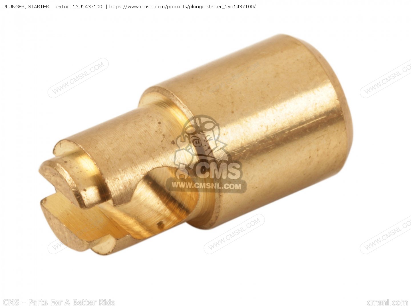 1YU1437100: PLUNGER, STARTER Yamaha - buy the 1YU-14371-00-00 at CMSNL