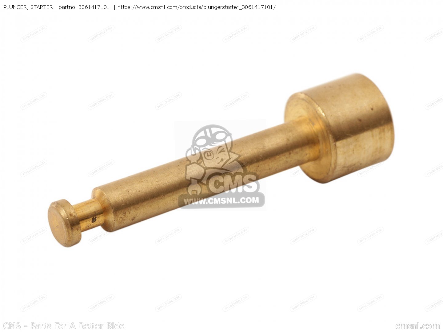 3061417101: PLUNGER, STARTER Yamaha - buy the 306-14171-01-00 at CMSNL