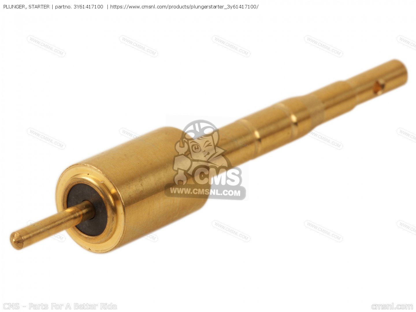 3Y61417100: PLUNGER, STARTER Yamaha - buy the 3Y6-14171-00-00 at CMSNL