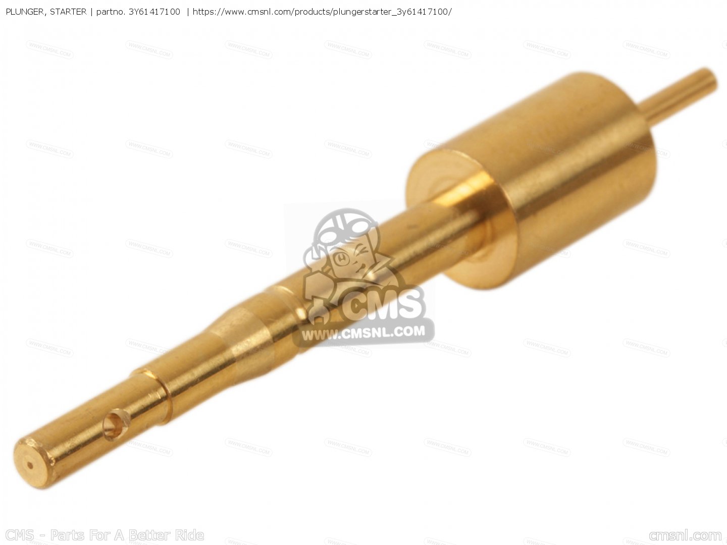 3Y61417100: PLUNGER, STARTER Yamaha - buy the 3Y6-14171-00-00 at CMSNL