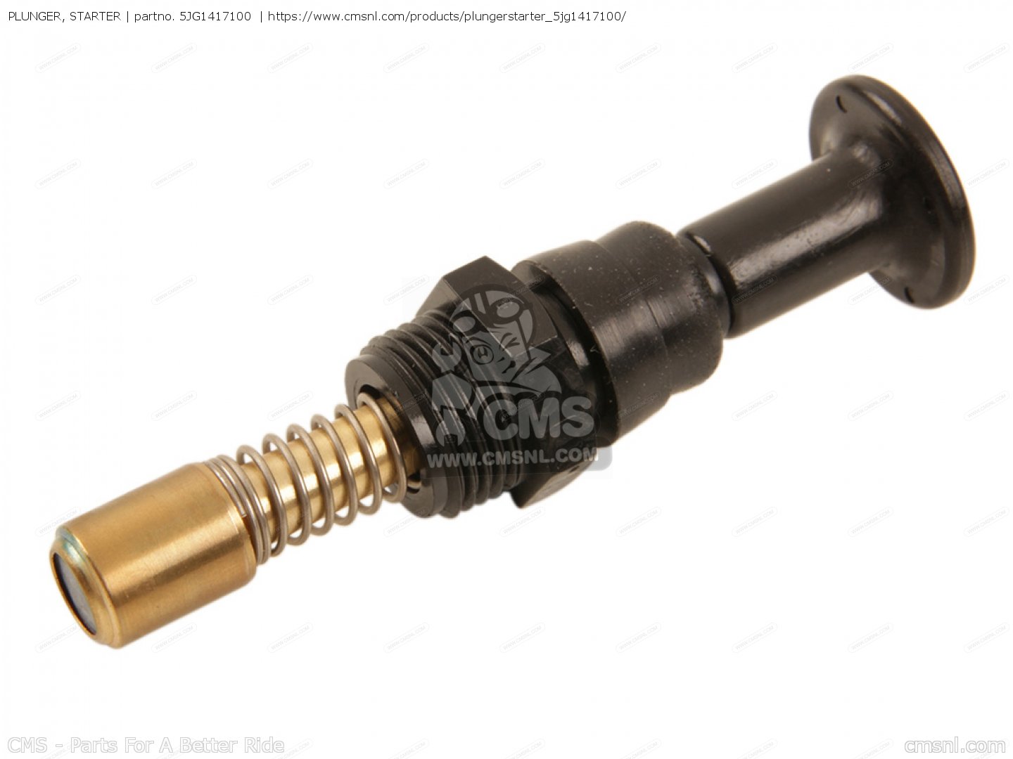 5JG1417100: PLUNGER, STARTER Yamaha - buy the 5JG-14171-00-00 at CMSNL