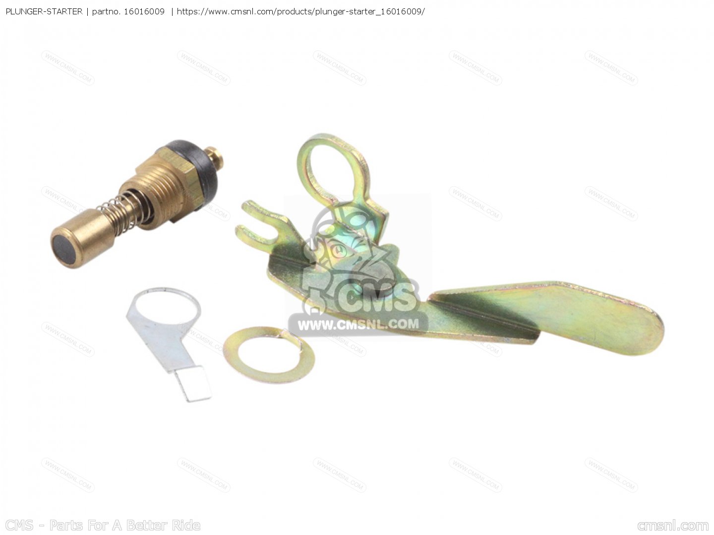 16016009: PLUNGER-STARTER Kawasaki - buy the 16016-009 at CMSNL