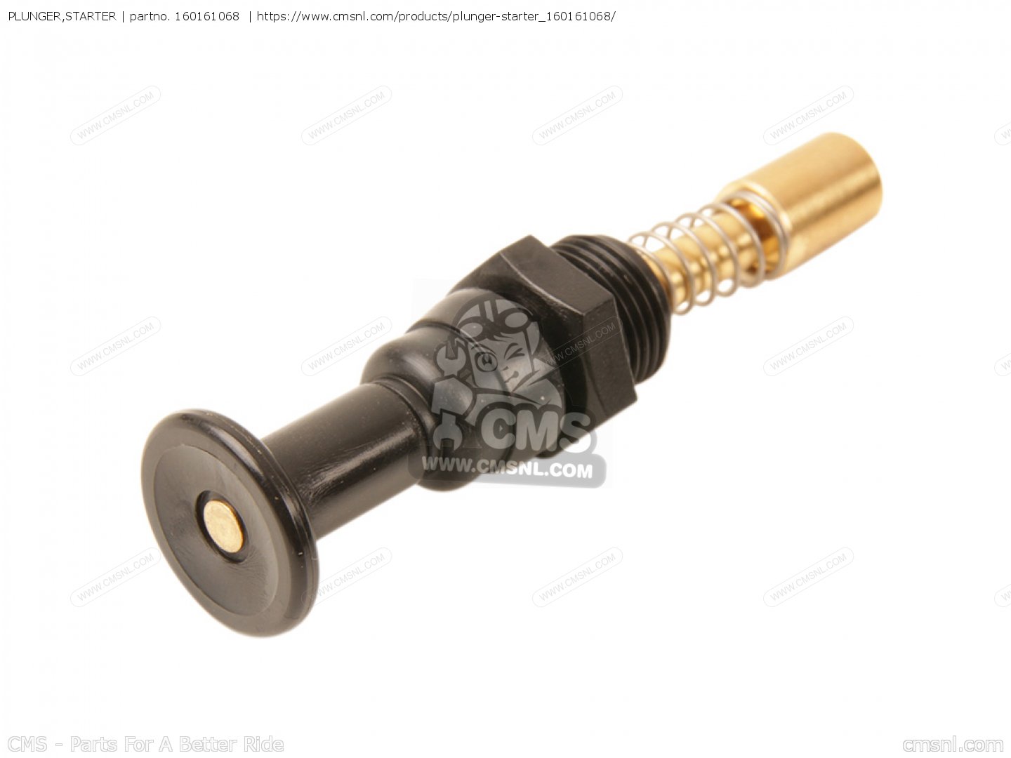 160161068: PLUNGER,STARTER Kawasaki - buy the 16016-1068 at CMSNL