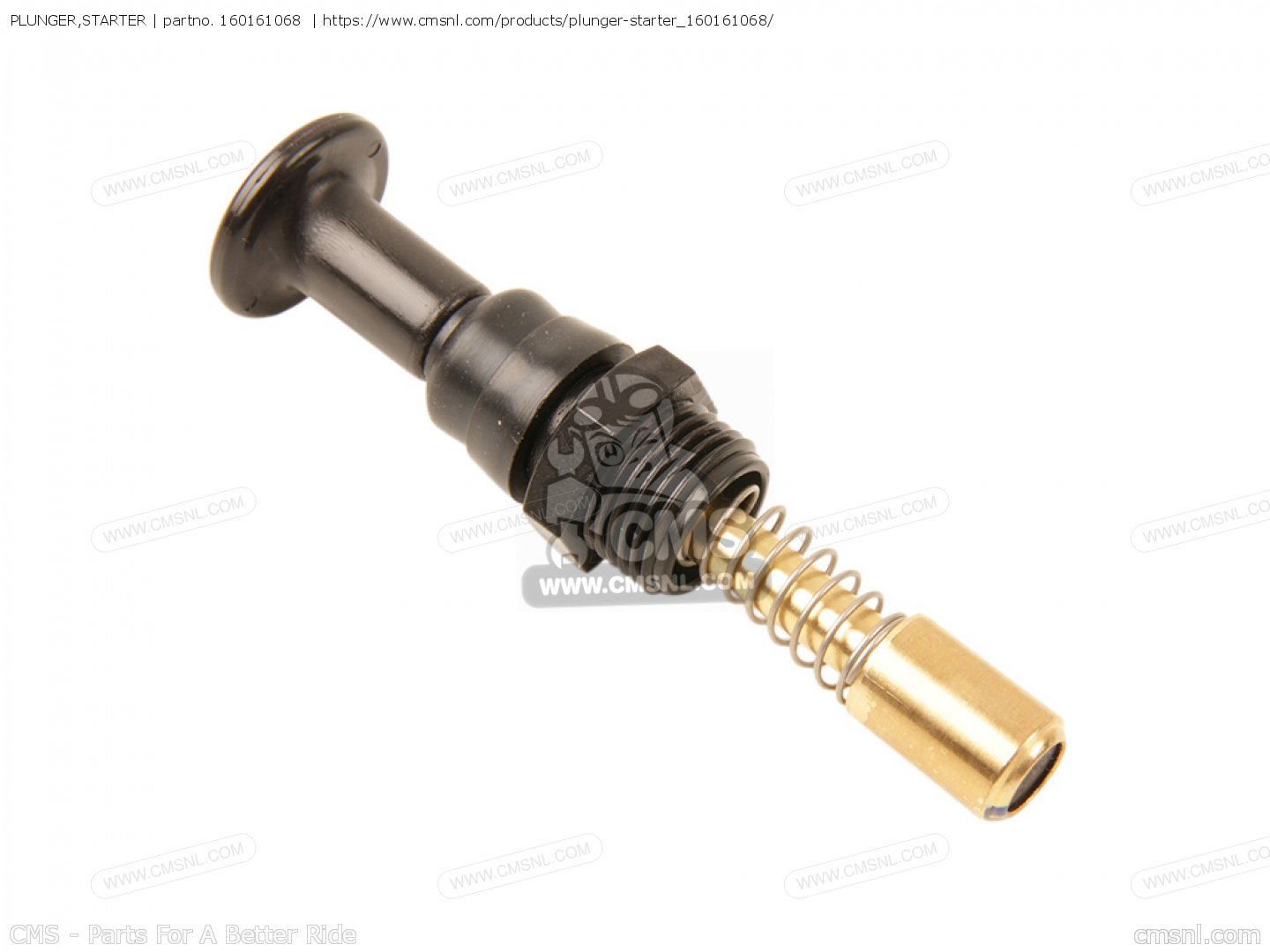 160161068: PLUNGER,STARTER Kawasaki - buy the 16016-1068 at CMSNL