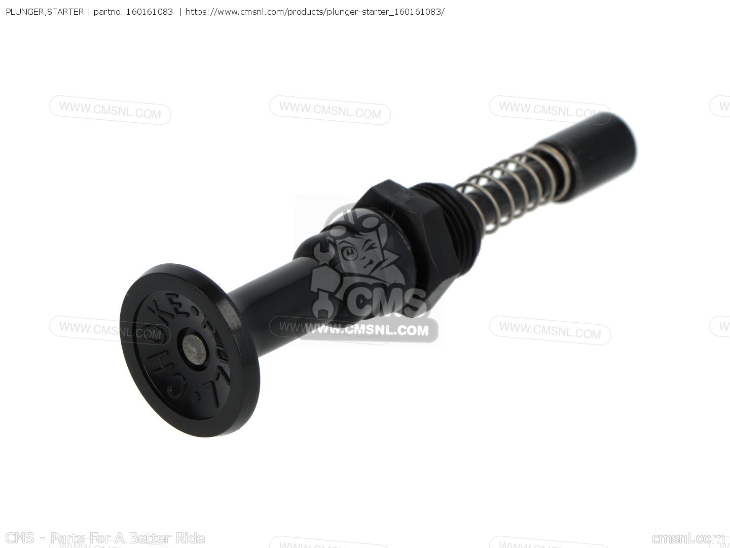 160161083: PLUNGER,STARTER Kawasaki - buy the 16016-1083 at CMSNL