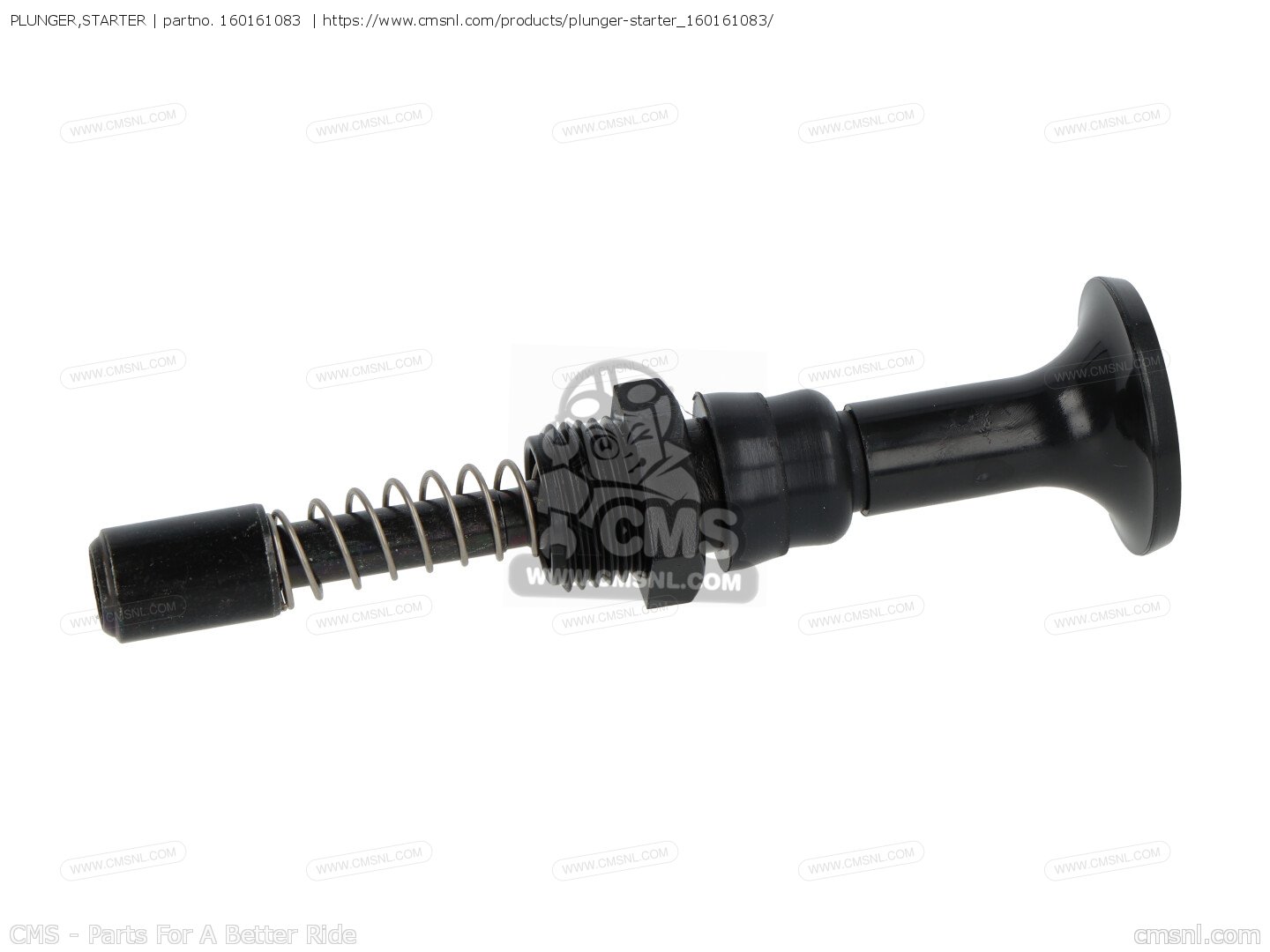 160161083: PLUNGER,STARTER Kawasaki - buy the 16016-1083 at CMSNL