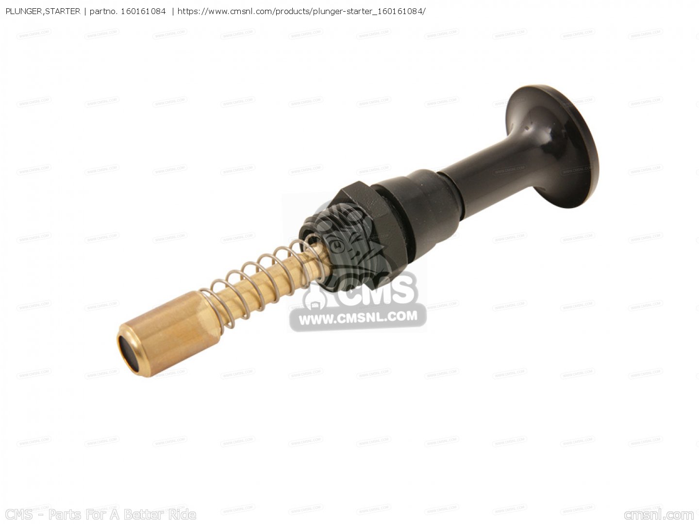 160161084: PLUNGER,STARTER Kawasaki - buy the 16016-1084 at CMSNL
