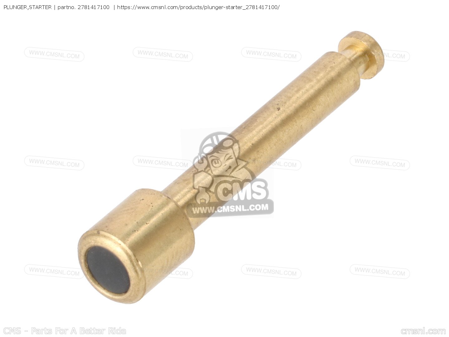 2781417100: PLUNGER,STARTER Yamaha - buy the 278-14171-00-00 at CMSNL