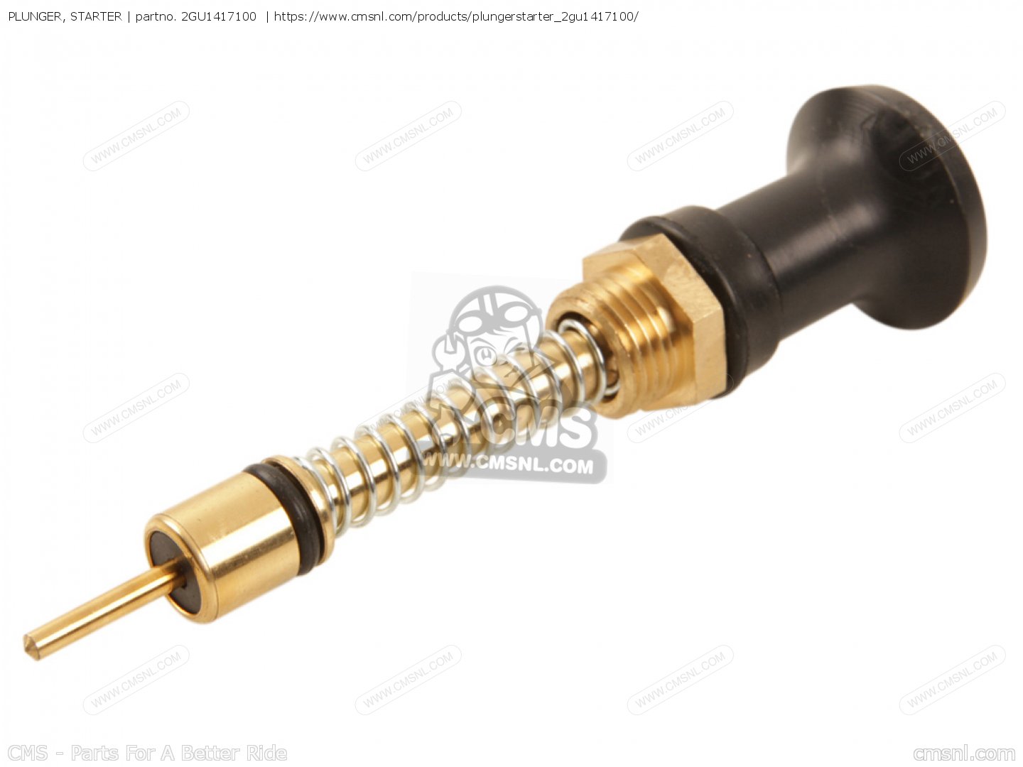 2GU1417100: Plunger, Starter Yamaha - buy the 2GU-14171-00 at CMSNL