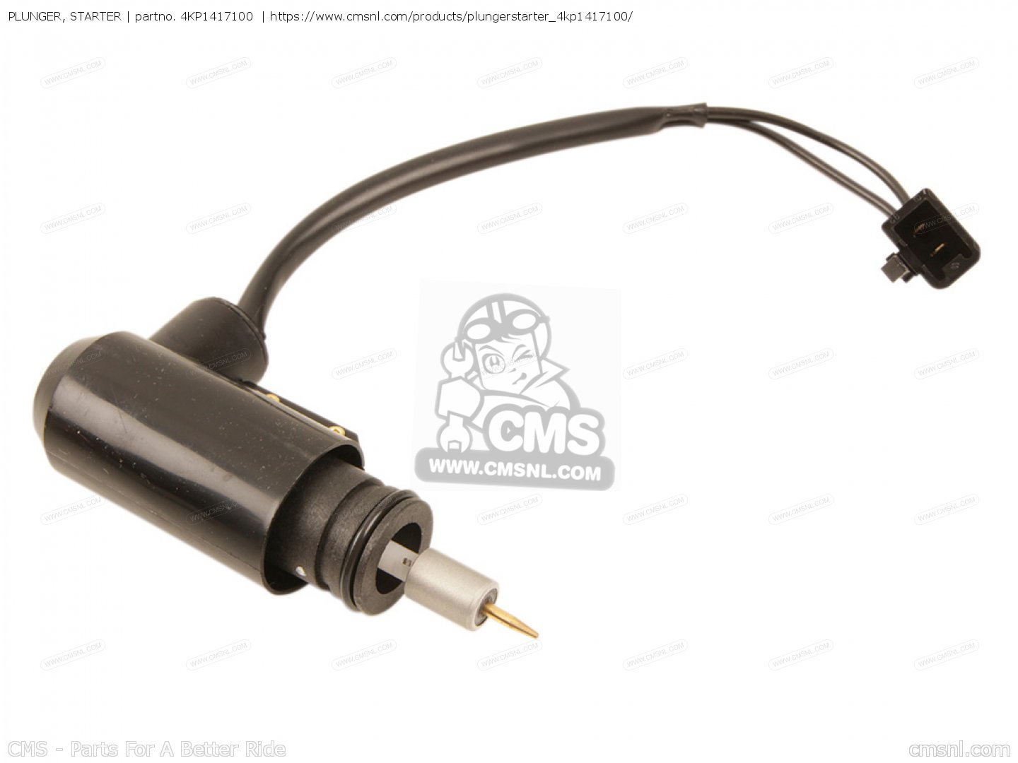 4KP1417100: Plunger, Starter Yamaha - buy the 4KP-14171-00 at CMSNL