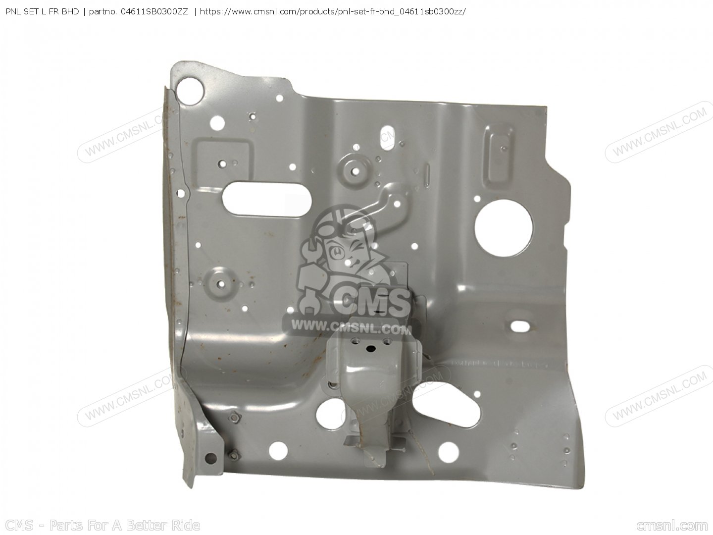 04611SB0300ZZ: Pnl Set L Fr Bhd Honda - buy the 04611-SB0-300ZZ at CMSNL