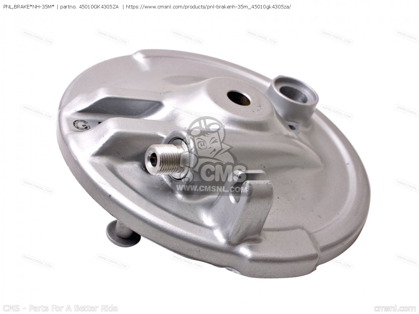 45010GK4305ZA: PNL,BRAKE*NH-35M* Honda - buy the 45010-GK4-305ZA at CMSNL