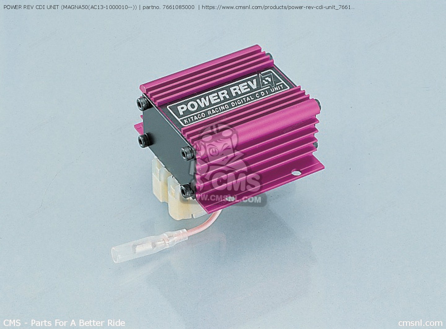 7661085000: Power Rev Cdi Unit (magna50(ac13-1000010--)) Kitaco - buy the 766-1085000 at CMSNL
