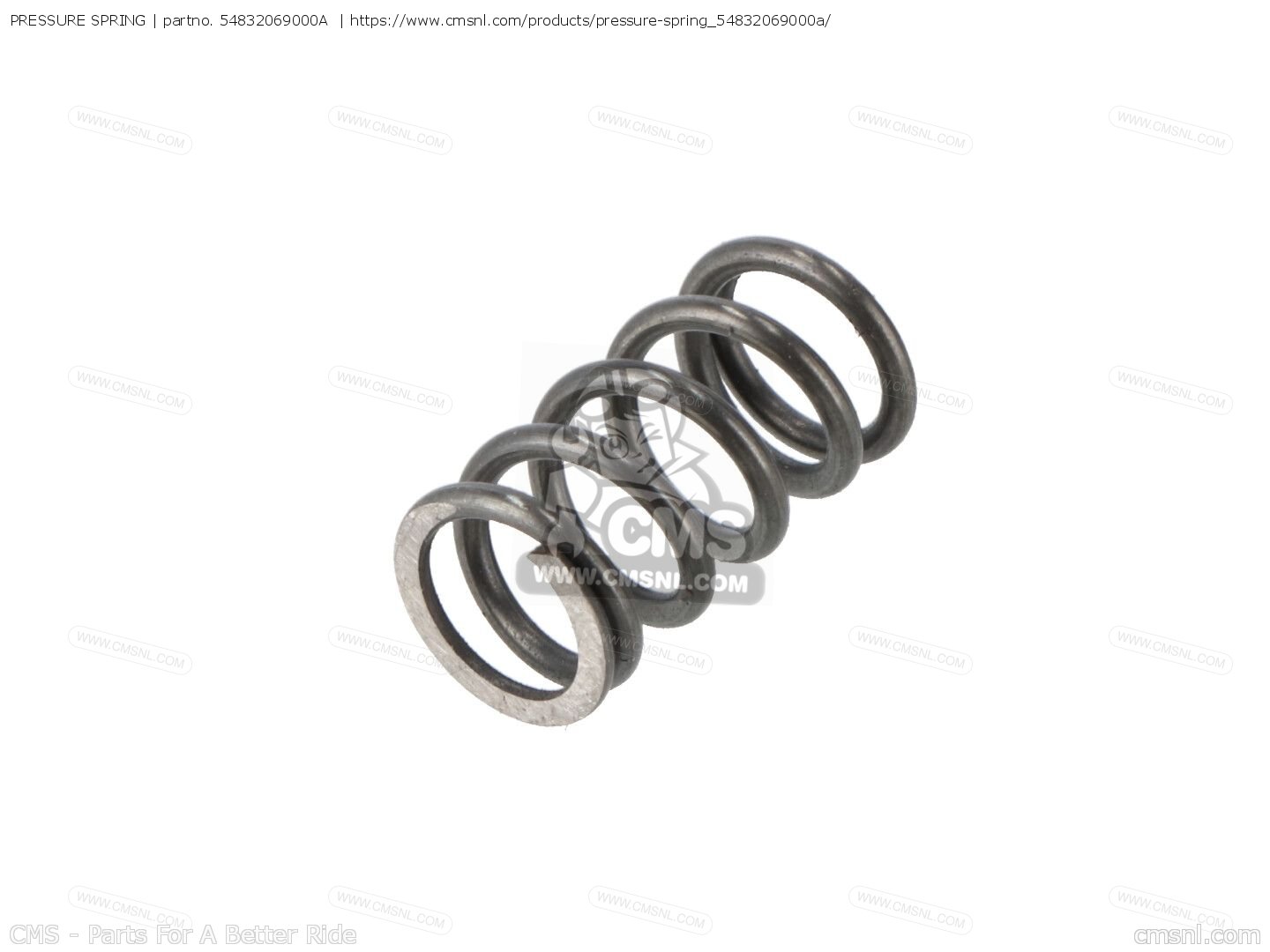 54832069000A: PRESSURE SPRING Husqvarna - buy the 54832069000 at CMSNL
