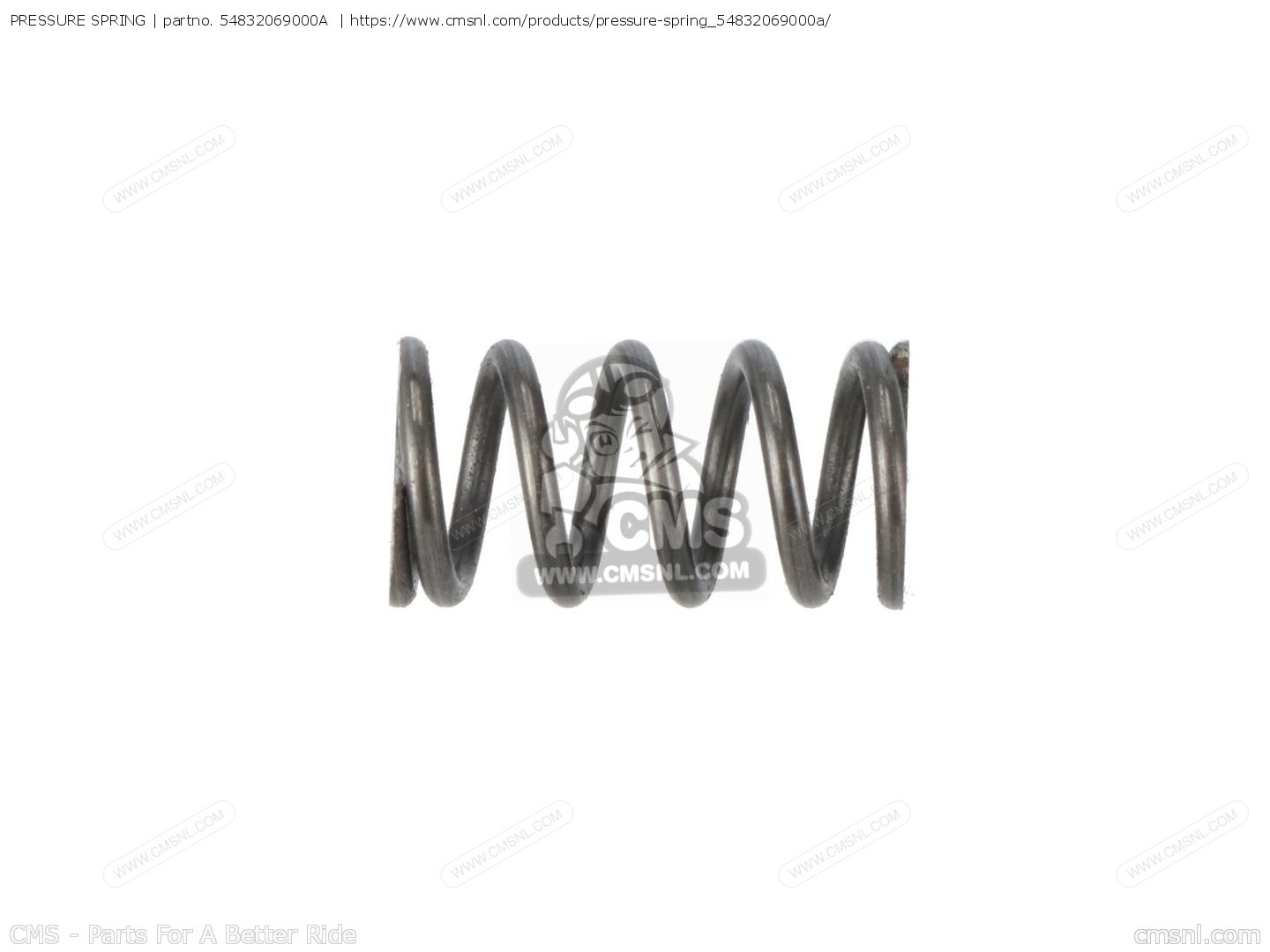 54832069000A: PRESSURE SPRING Husqvarna - buy the 54832069000 at CMSNL
