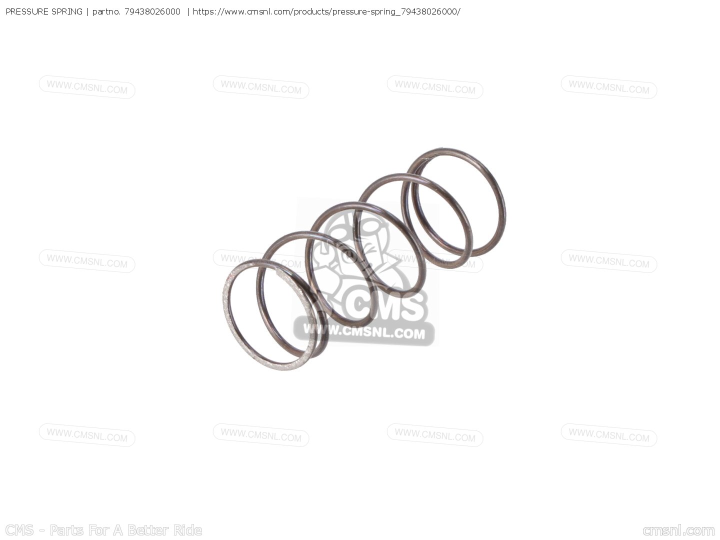 79438026000: PRESSURE SPRING KTM - buy the 79438026000 at CMSNL