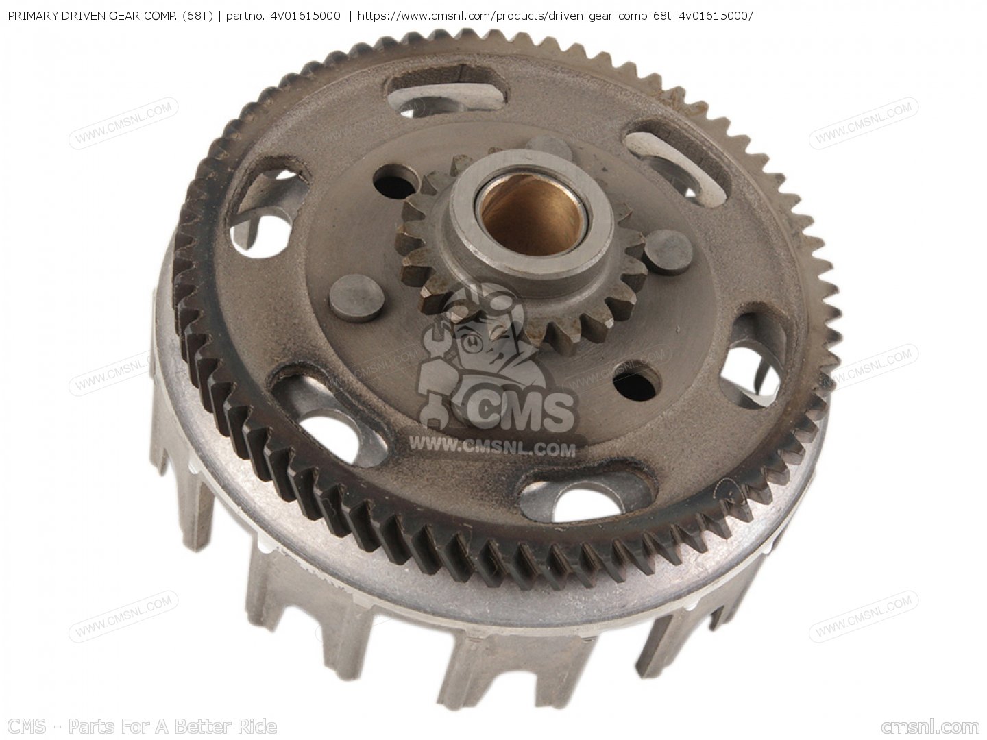 4V01615000: PRIMARY DRIVEN GEAR COMP. (68T) Yamaha - buy the 4V0-16150 ...