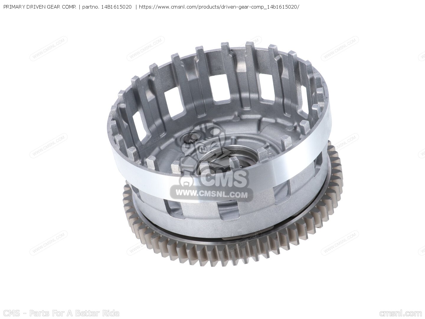 14B1615020: PRIMARY DRIVEN GEAR COMP. Yamaha - buy the 14B-16150-20-00 ...