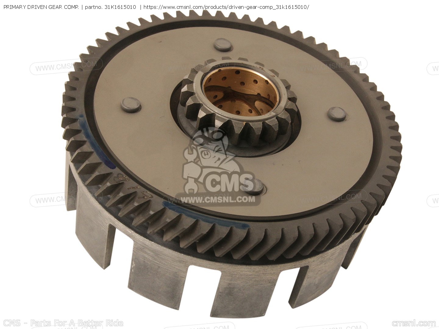 31K1615010: PRIMARY DRIVEN GEAR COMP. Yamaha - buy the 31K-16150-10-00 ...
