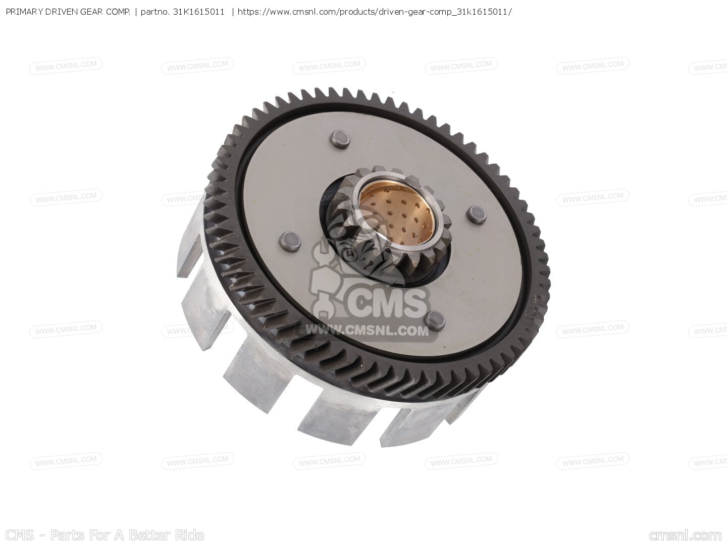31K1615011: PRIMARY DRIVEN GEAR COMP. Yamaha - buy the 31K-16150-11-00 ...
