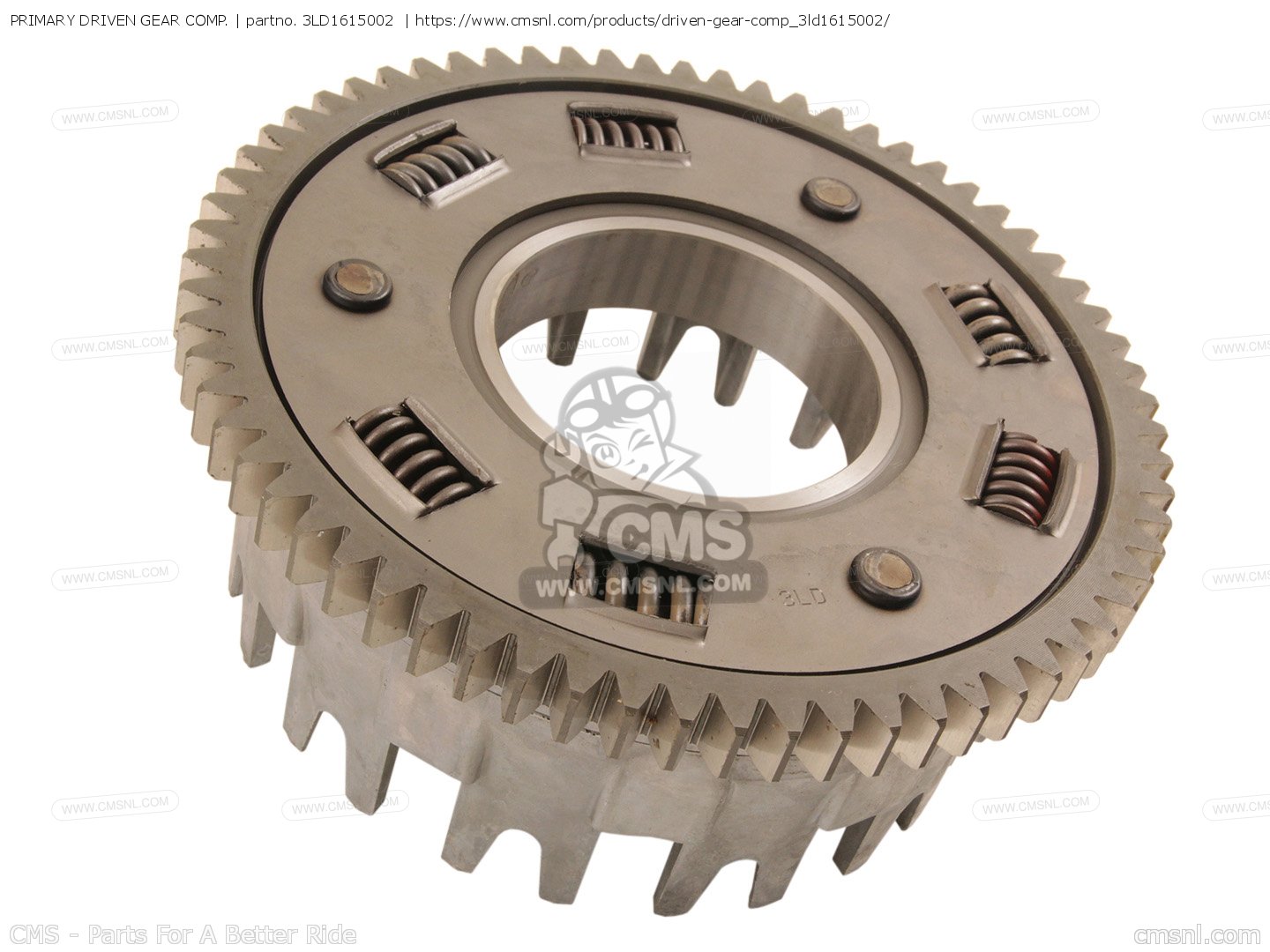 3LD1615002: PRIMARY DRIVEN GEAR COMP. Yamaha - buy the 3LD-16150-02-00 ...