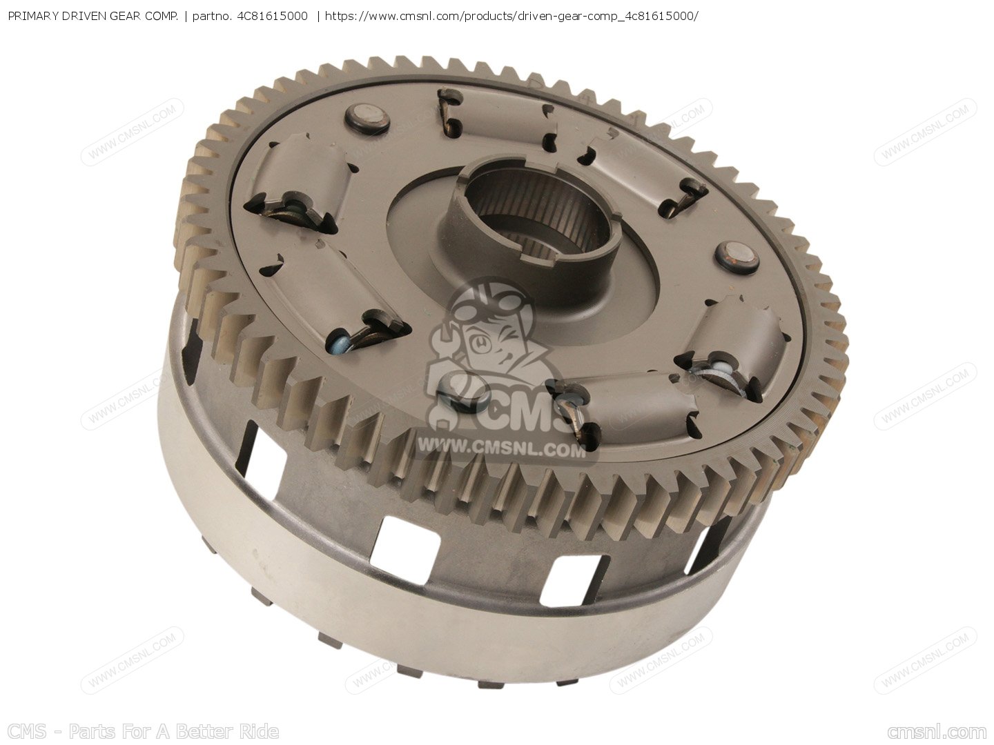 4C81615000: PRIMARY DRIVEN GEAR COMP. Yamaha - buy the 4C8-16150-00-00 ...