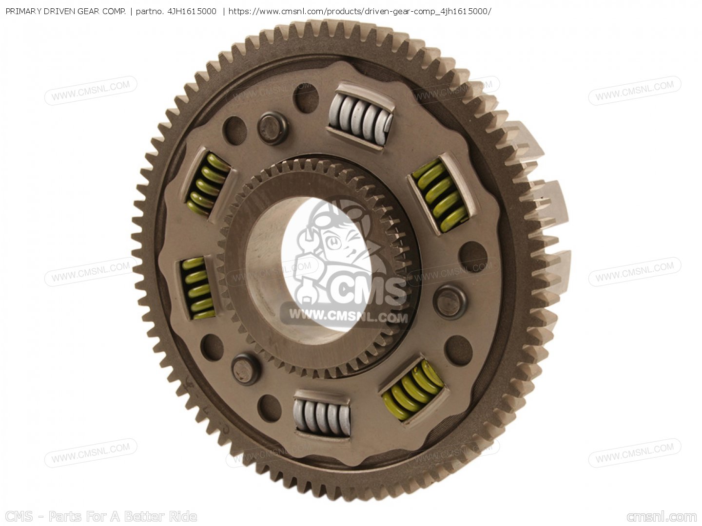 4JH1615000: PRIMARY DRIVEN GEAR COMP. Yamaha - buy the 4JH-16150-00-00 ...