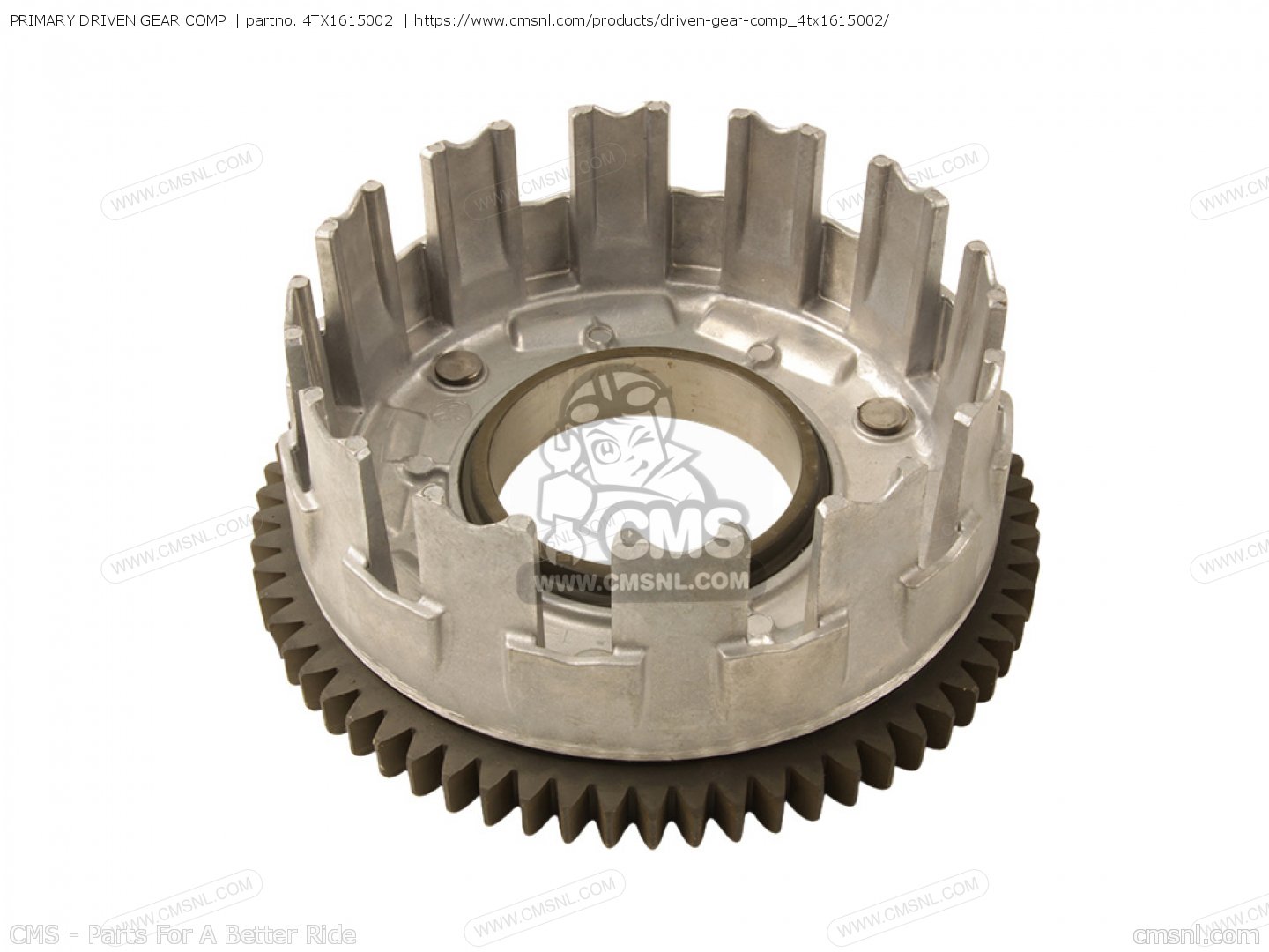 4TX1615002: PRIMARY DRIVEN GEAR COMP. Yamaha - buy the 4TX-16150-02-00 ...