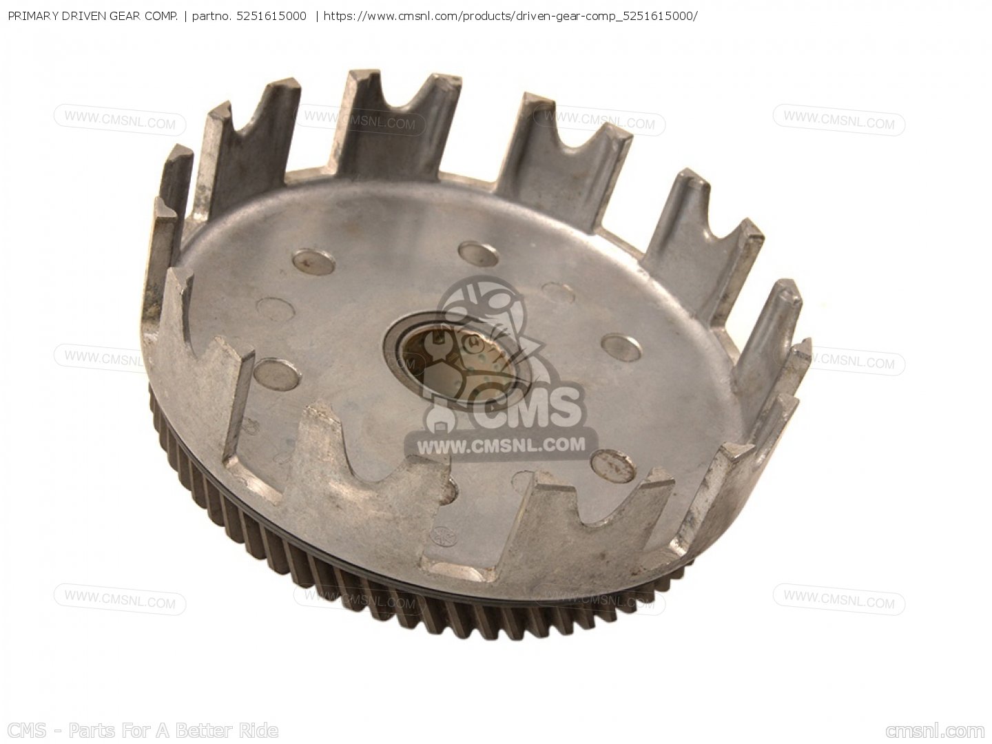 5251615000: PRIMARY DRIVEN GEAR COMP. Yamaha - buy the 525-16150-00-00 ...