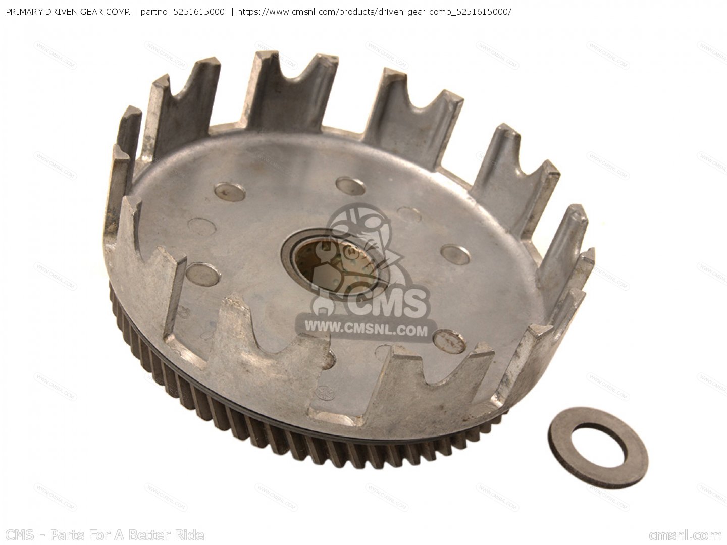 PRIMARY DRIVEN GEAR COMP. for TY175 1975 USA - order at CMSNL