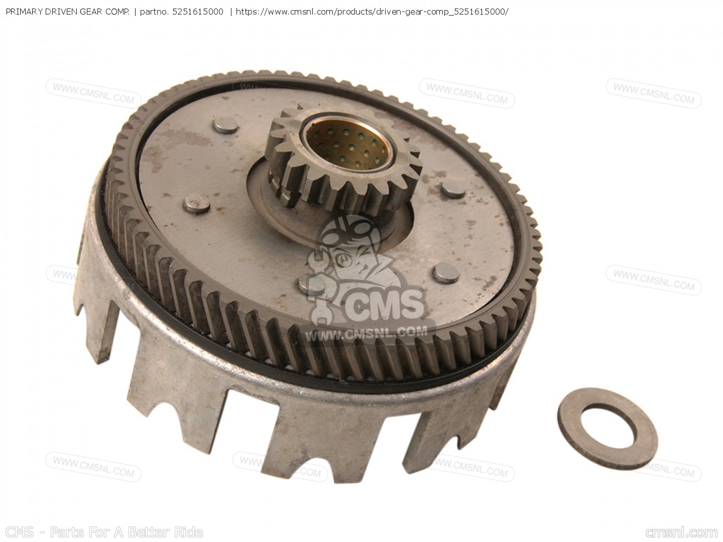 PRIMARY DRIVEN GEAR COMP. for TY175 1975 USA - order at CMSNL