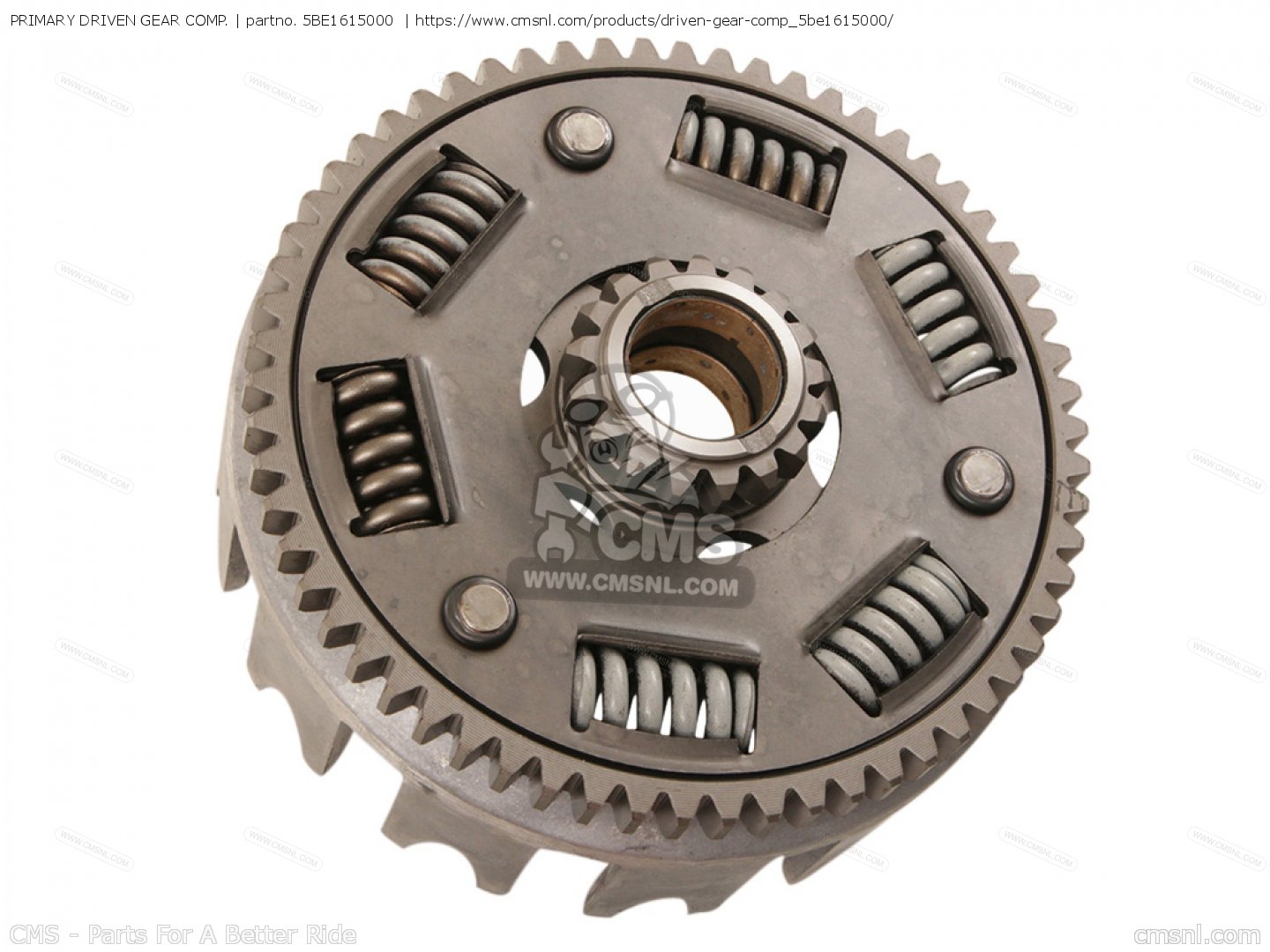 5BE1615000: PRIMARY DRIVEN GEAR COMP. Yamaha - buy the 5BE-16150-00-00 ...