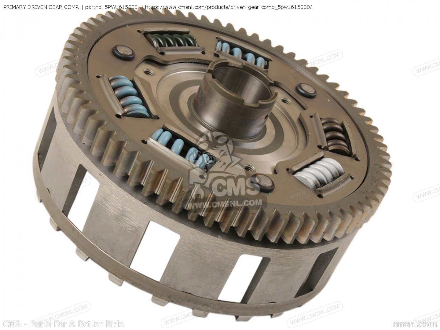 5PW1615000: PRIMARY DRIVEN GEAR COMP. Yamaha - buy the 5PW-16150-00-00 ...