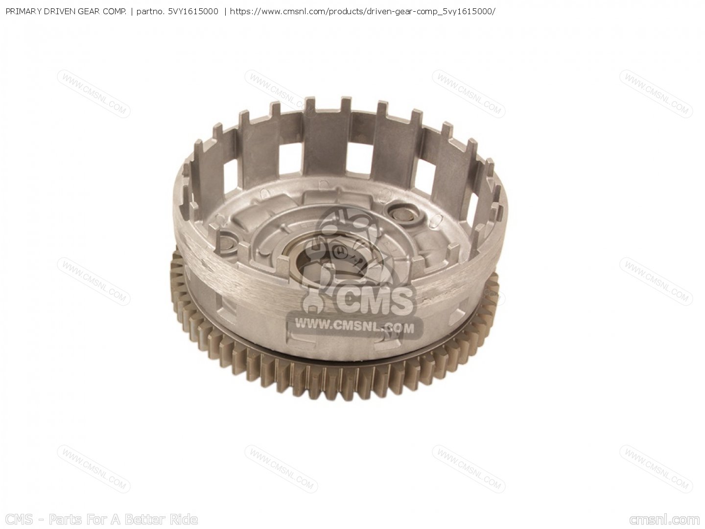5VY1615000: PRIMARY DRIVEN GEAR COMP. Yamaha - buy the 5VY-16150-00-00 ...