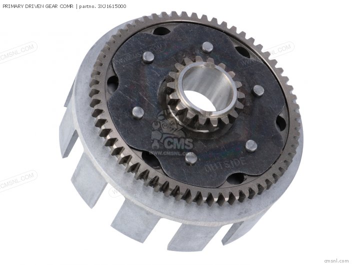 3XJ1615000: Primary Driven Gear Comp. Yamaha - buy the 3XJ-16150-00 at ...