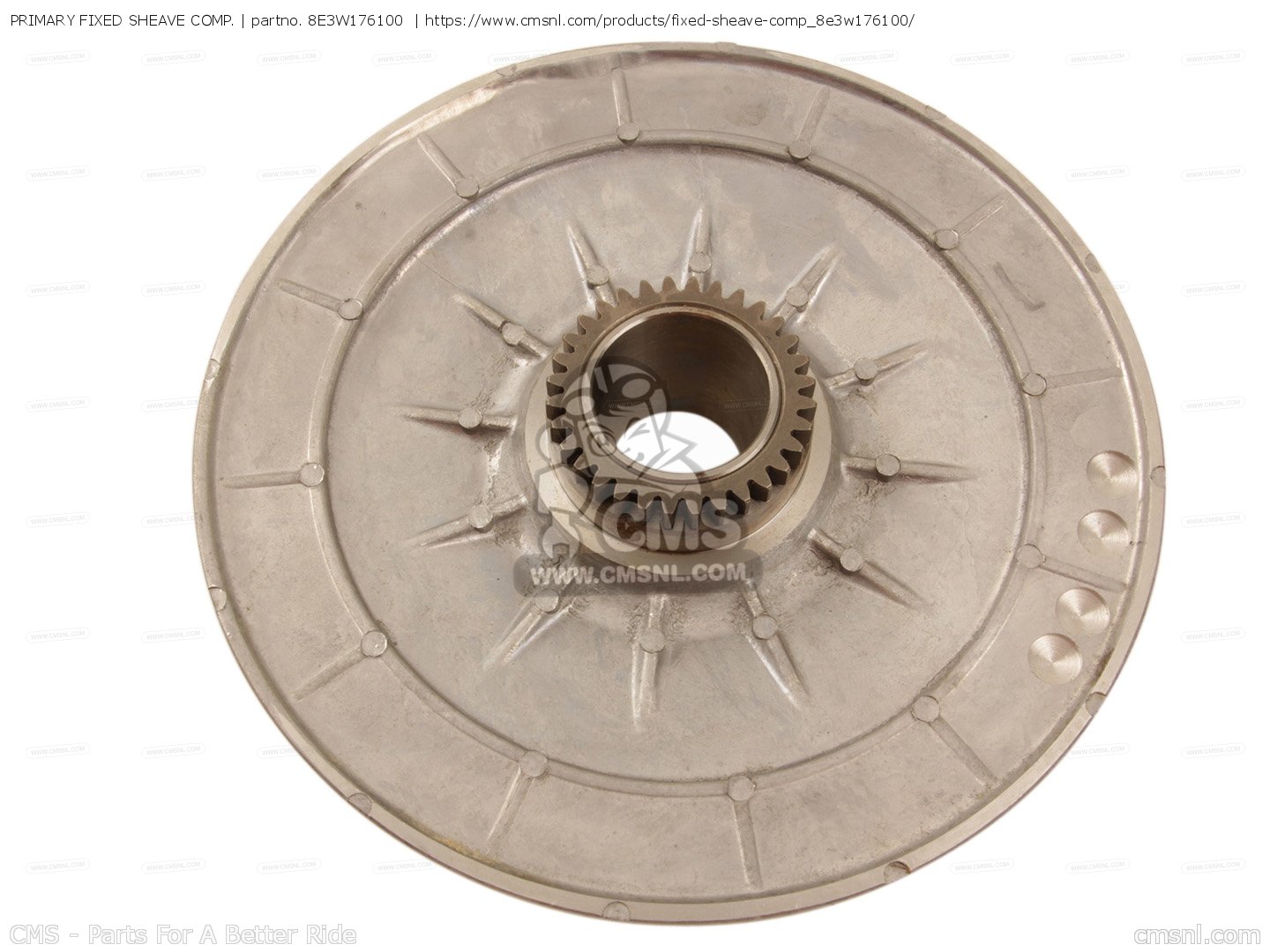 8E3W176100: PRIMARY FIXED SHEAVE COMP. Yamaha - buy the 8E3-W1761-00-00 ...