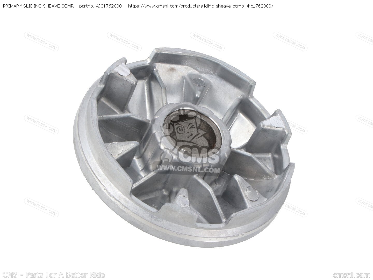 4JC1762000: Primary Sliding Sheave Comp. Yamaha - buy the 4JC-17620-00 ...