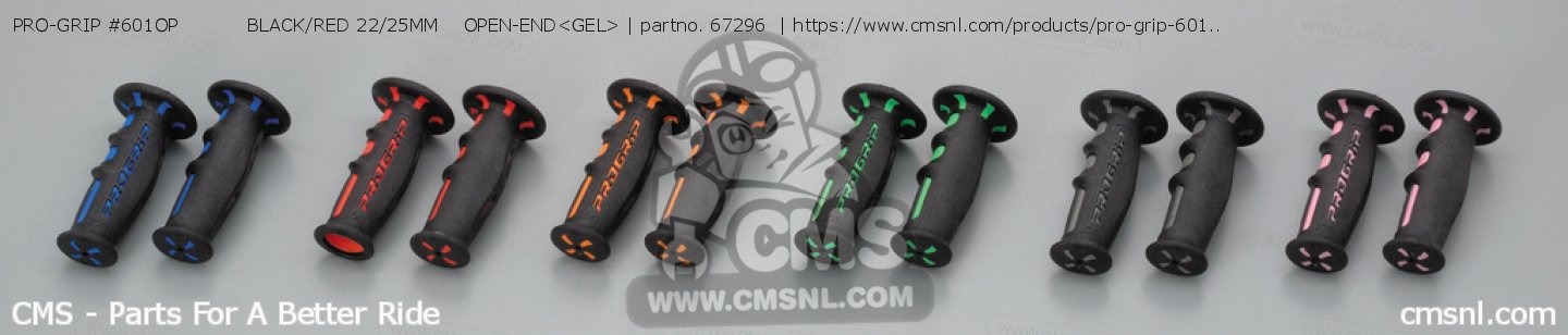 67296: Pro-grip #601op Black/red 22/25mm Open-endgel Daytona - buy the ...