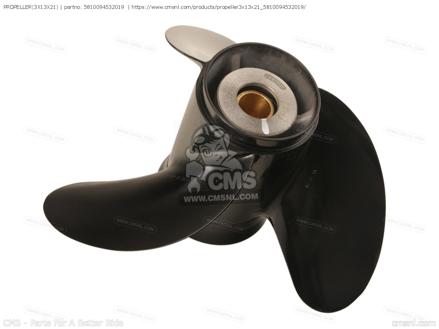 5810094532019: PROPELLER(3X13X21) Suzuki - buy the 58100-94532-019 at CMSNL