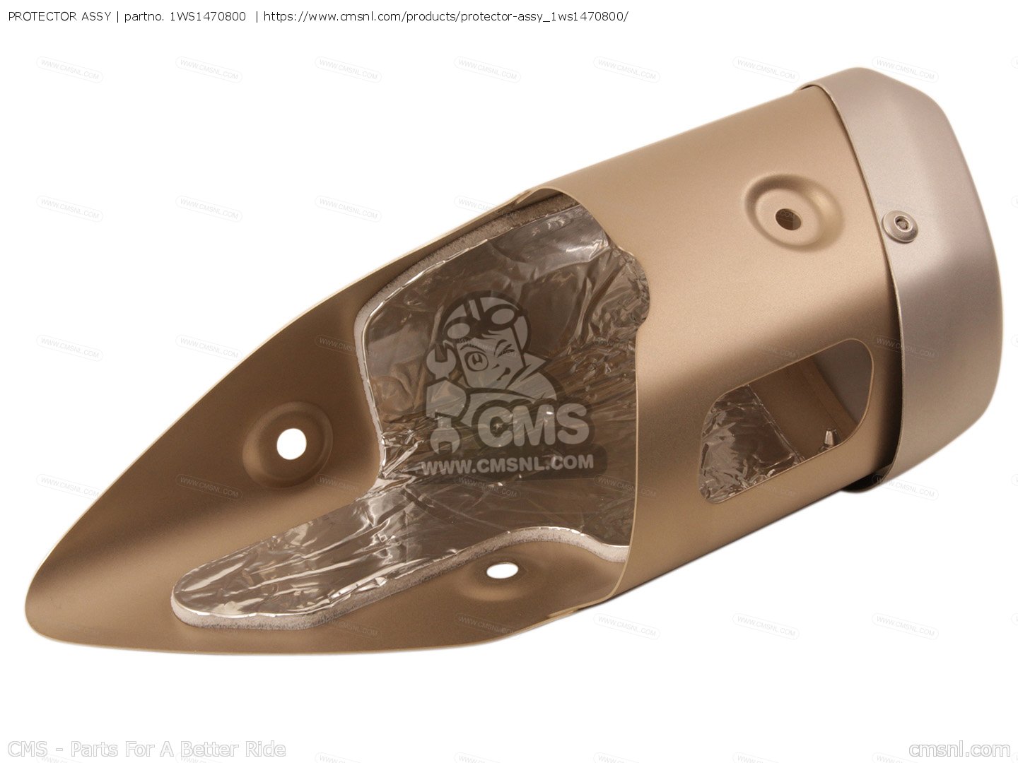 1WS1470800: PROTECTOR ASSY Yamaha - buy the 1WS-14708-00-00 at CMSNL